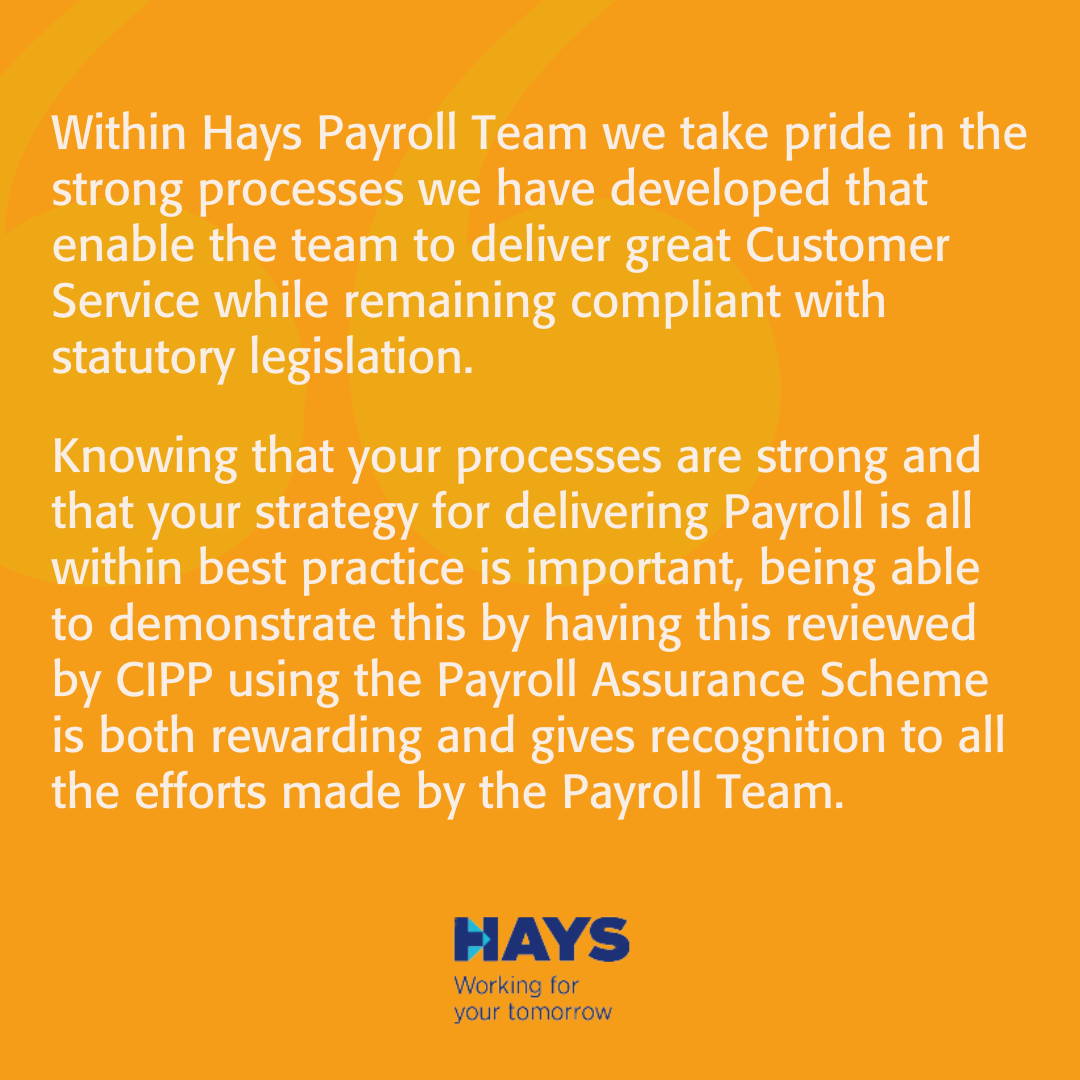 Payroll Assurance Scheme: Success Stories | CIPP